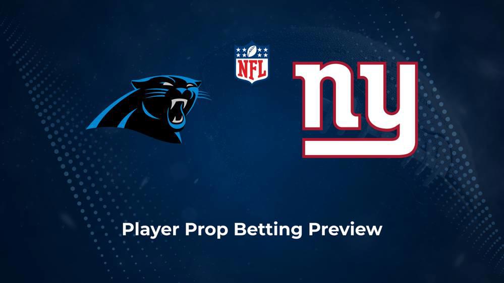 Panthers vs. Giants Player Props & Odds – Week 10 | The Tryon Daily ...