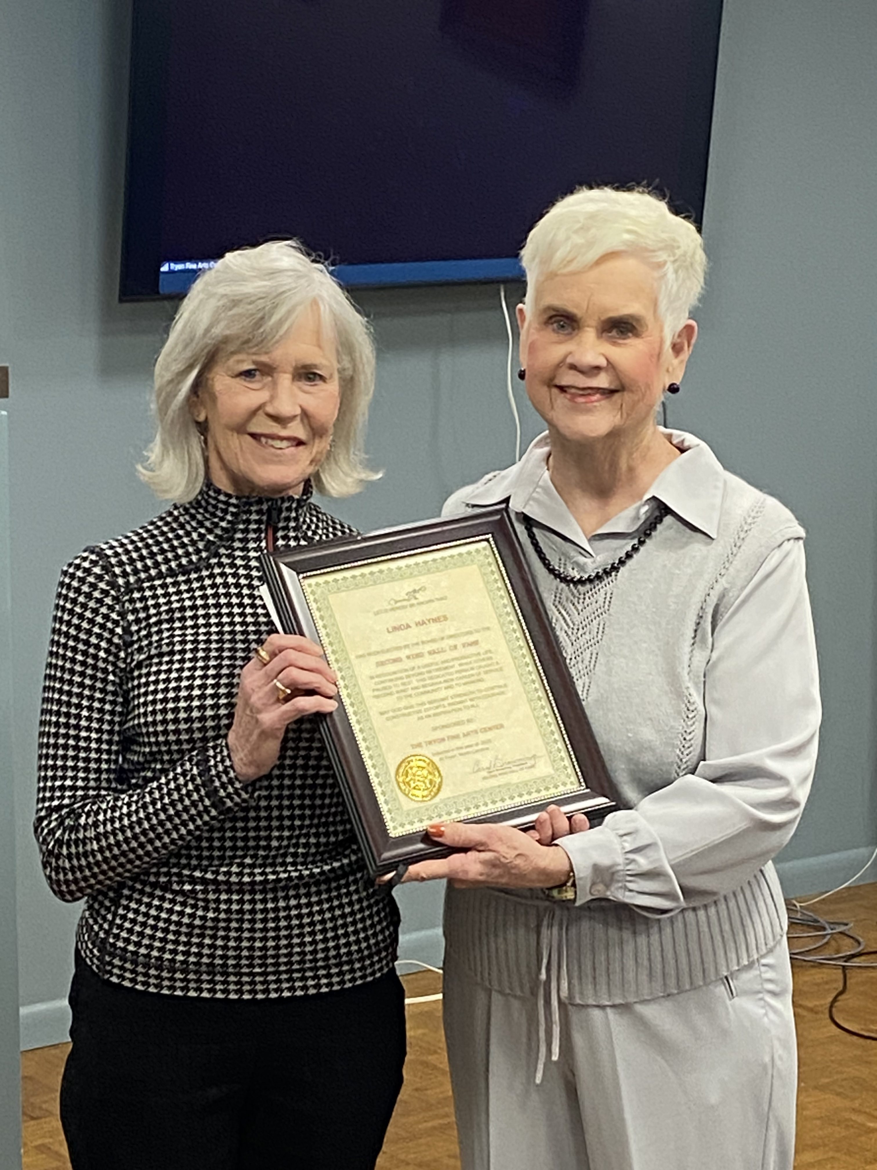 Linda Haynes inducted into Second Wind Hall of Fame | The Tryon Daily ...