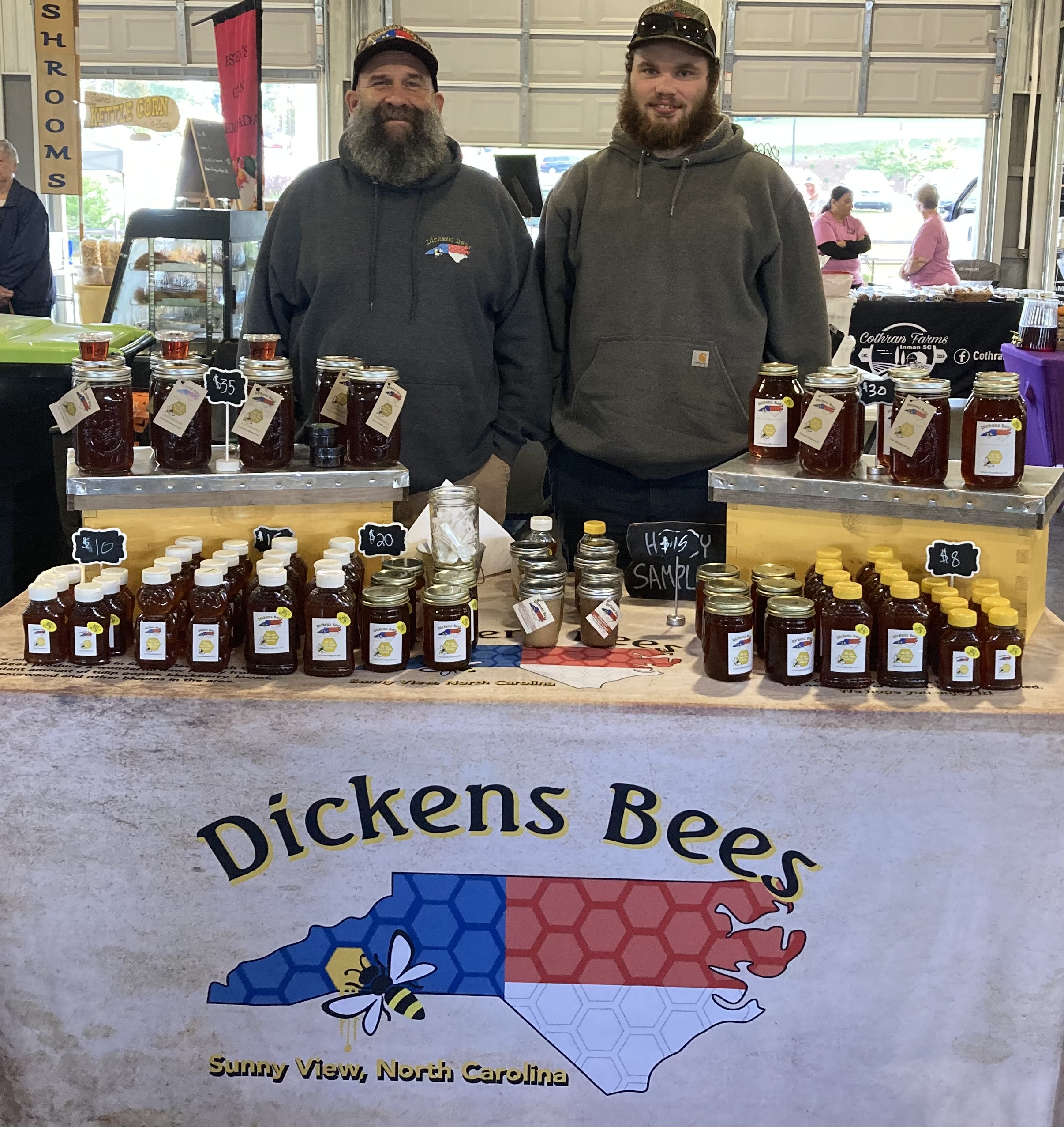 Dickens Bees brings local honey to Landrum Farmers Market | The Tryon ...