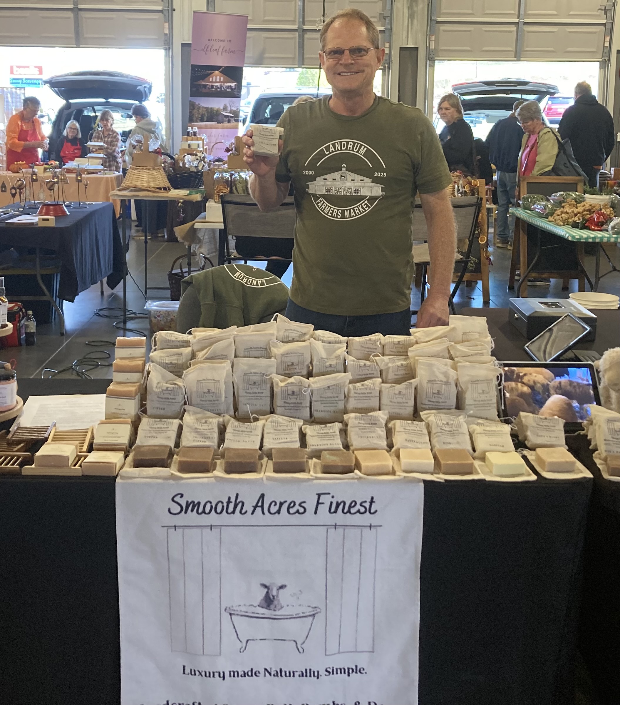 Smooth Acres Finest brings a touch of nature to Landrum Farmers Market ...