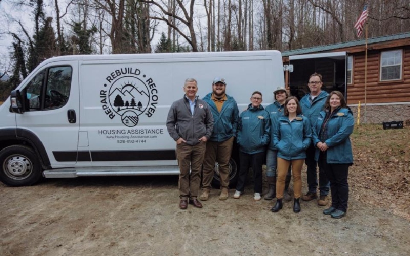 Governor Stein visits Saluda resident affected by Hurricane Helene ...